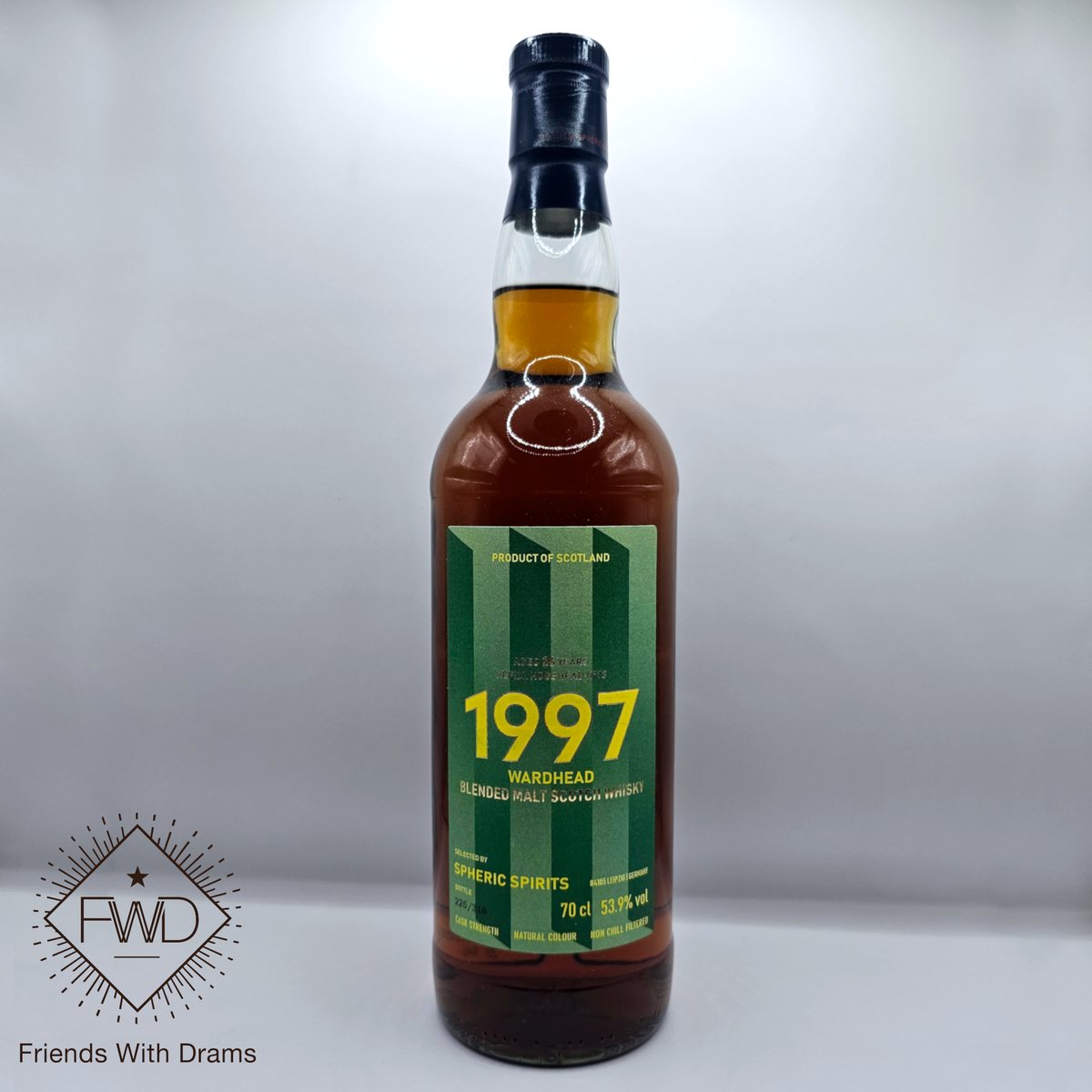 Wardhead Blended Malt Scotch Whisky 26yo (Spheric Spirits) – Friends ...
